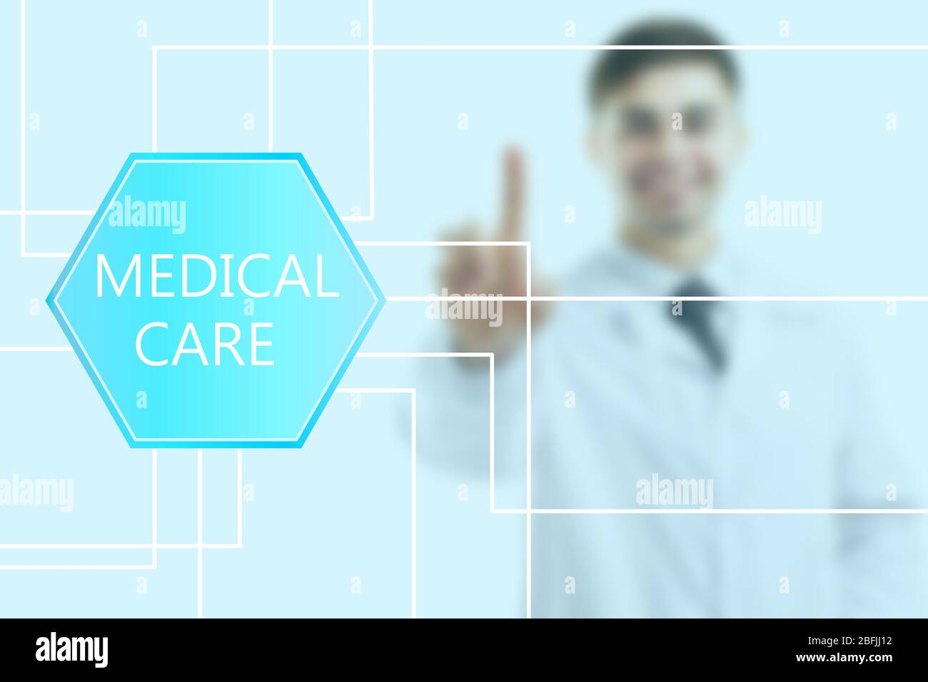 Young smart doctor presenting new hi-res stock photography and images ...