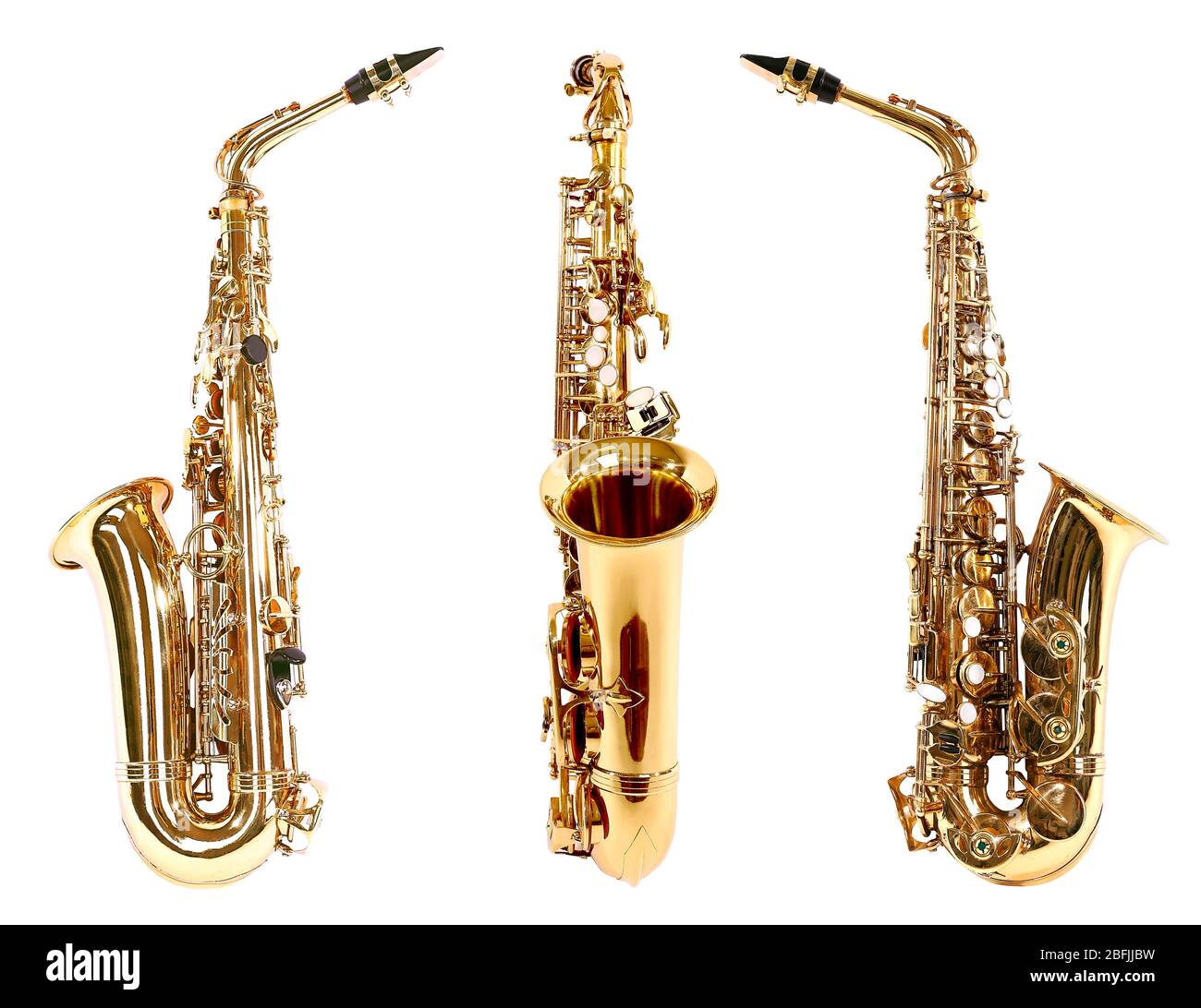 Saxophones Cut Out Stock Images & Pictures - Alamy