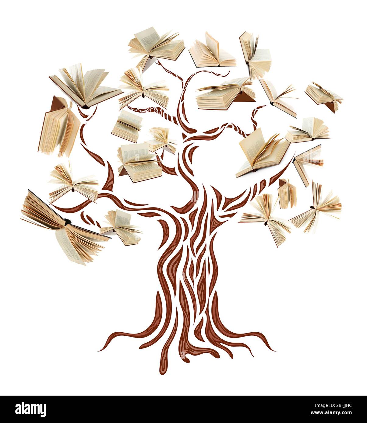 Reding book tree hi-res stock photography and images - Alamy