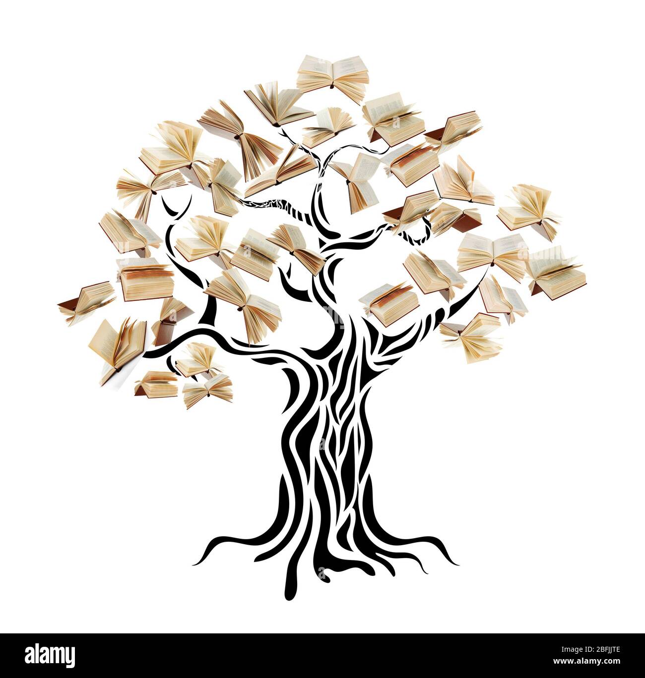 Reding book tree hi-res stock photography and images - Alamy