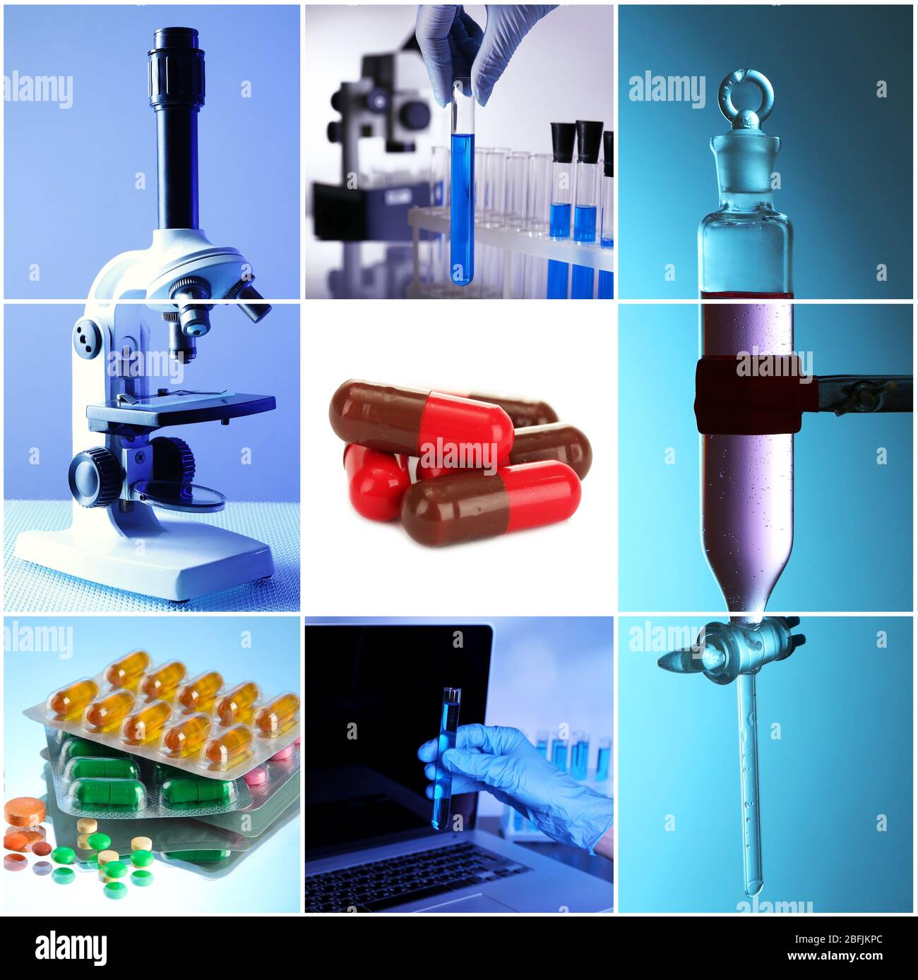 Scientific research collage hi-res stock photography and images - Alamy