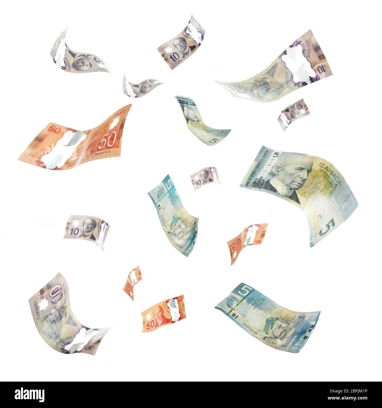 Raining Canadian Money Png