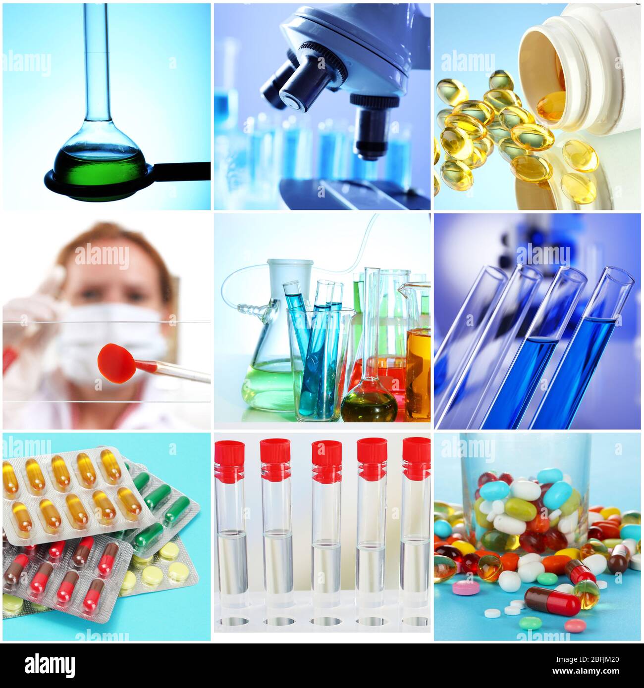 Scientific research collage hi-res stock photography and images - Alamy