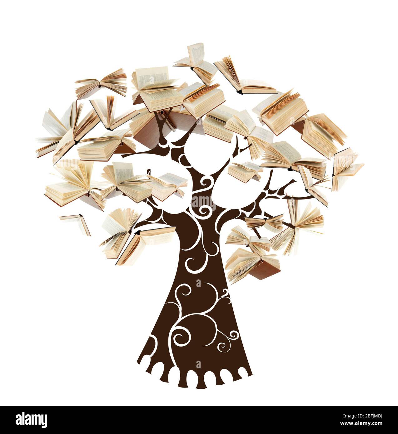 Reding book tree hi-res stock photography and images - Alamy
