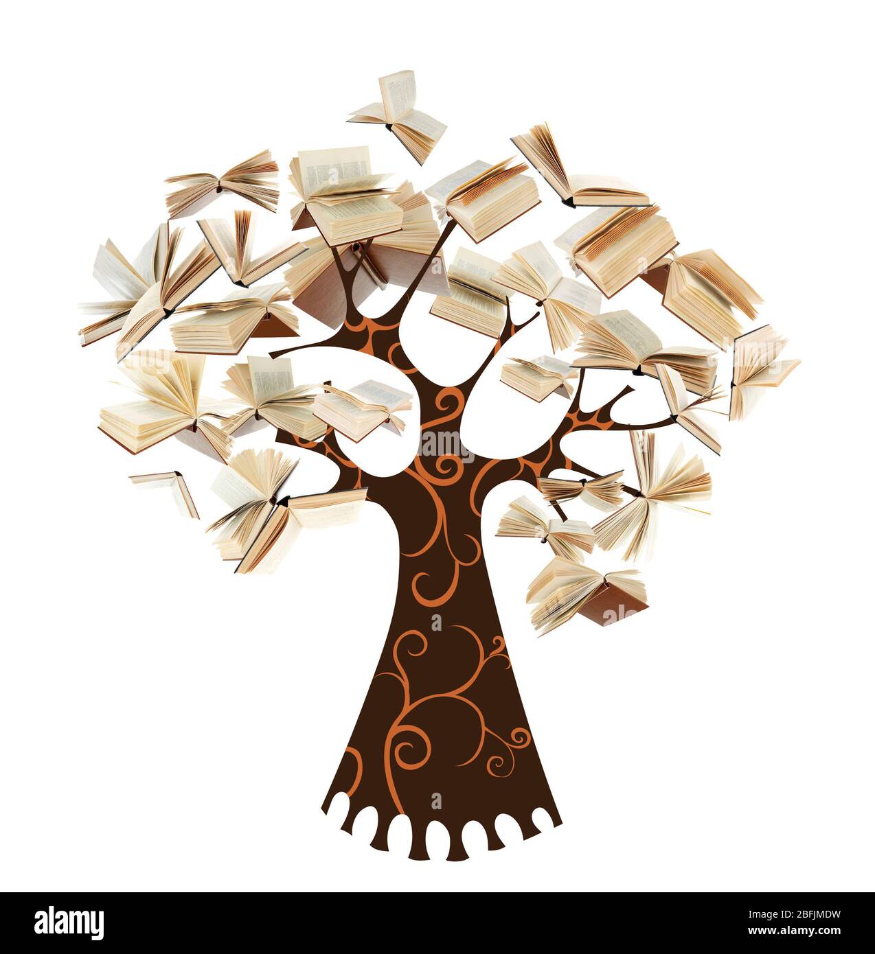 Reding book tree hi-res stock photography and images - Alamy