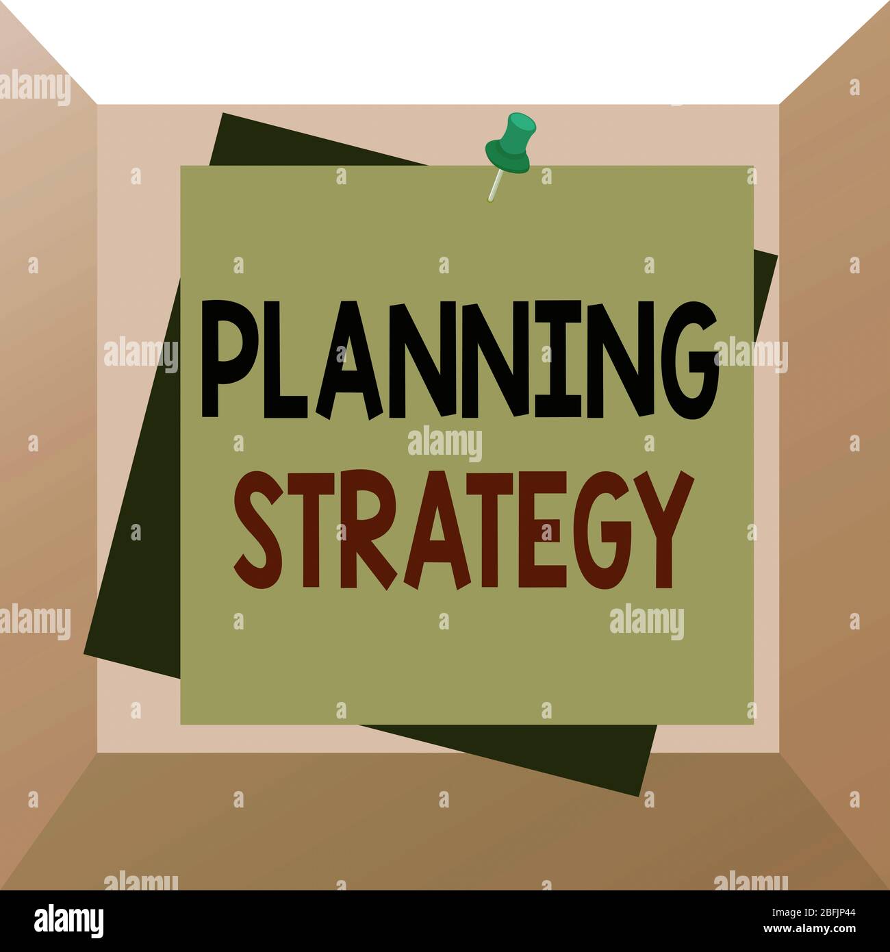 Conceptual hand writing showing Planning Strategy. Concept meaning ...