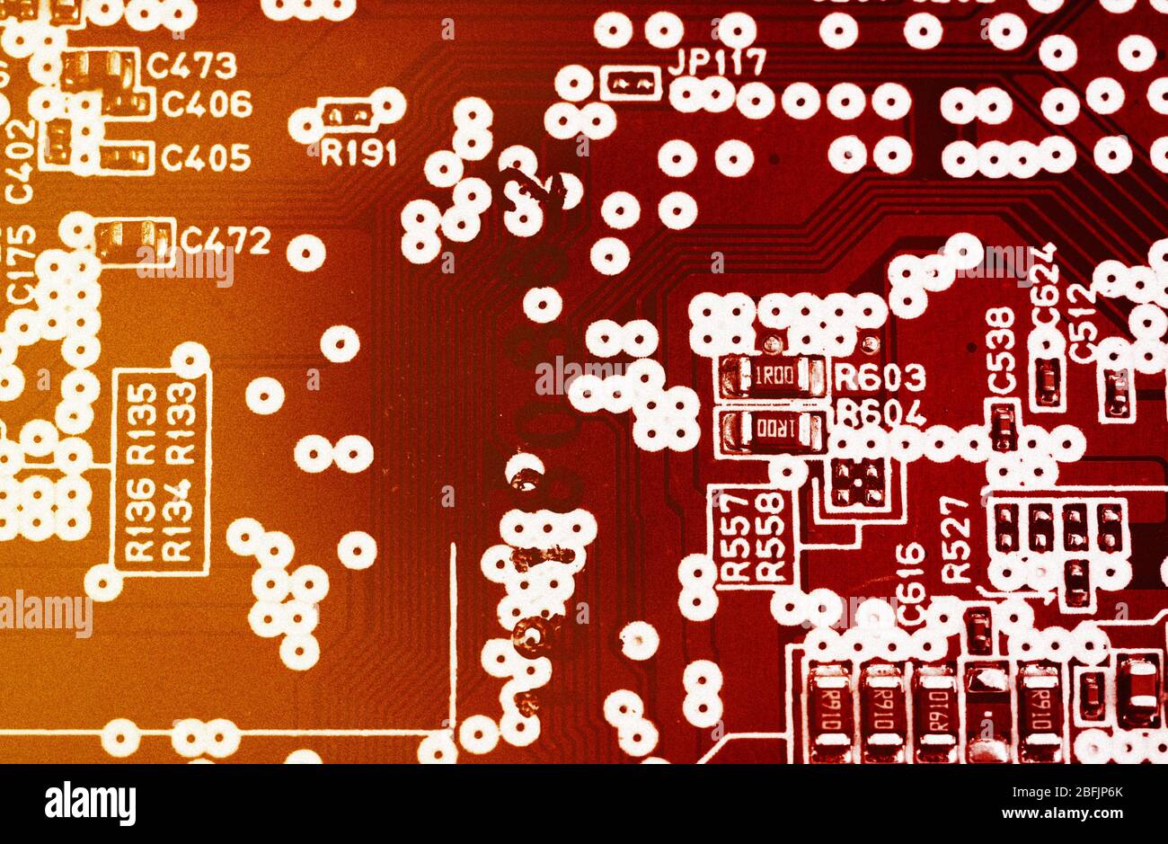 Modern electronic board close-up Stock Photo - Alamy