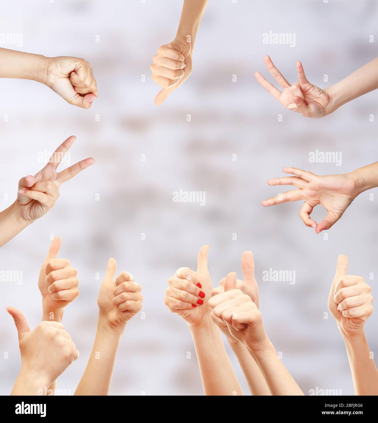 Peoples hands on light hi-res stock photography and images - Alamy