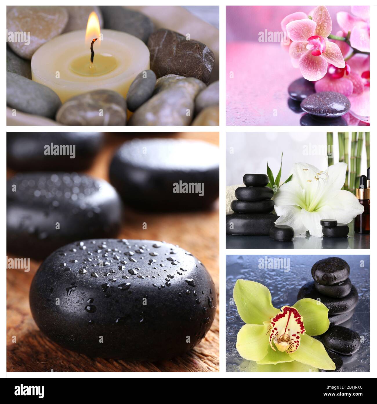 Stones collage hi-res stock photography and images - Alamy