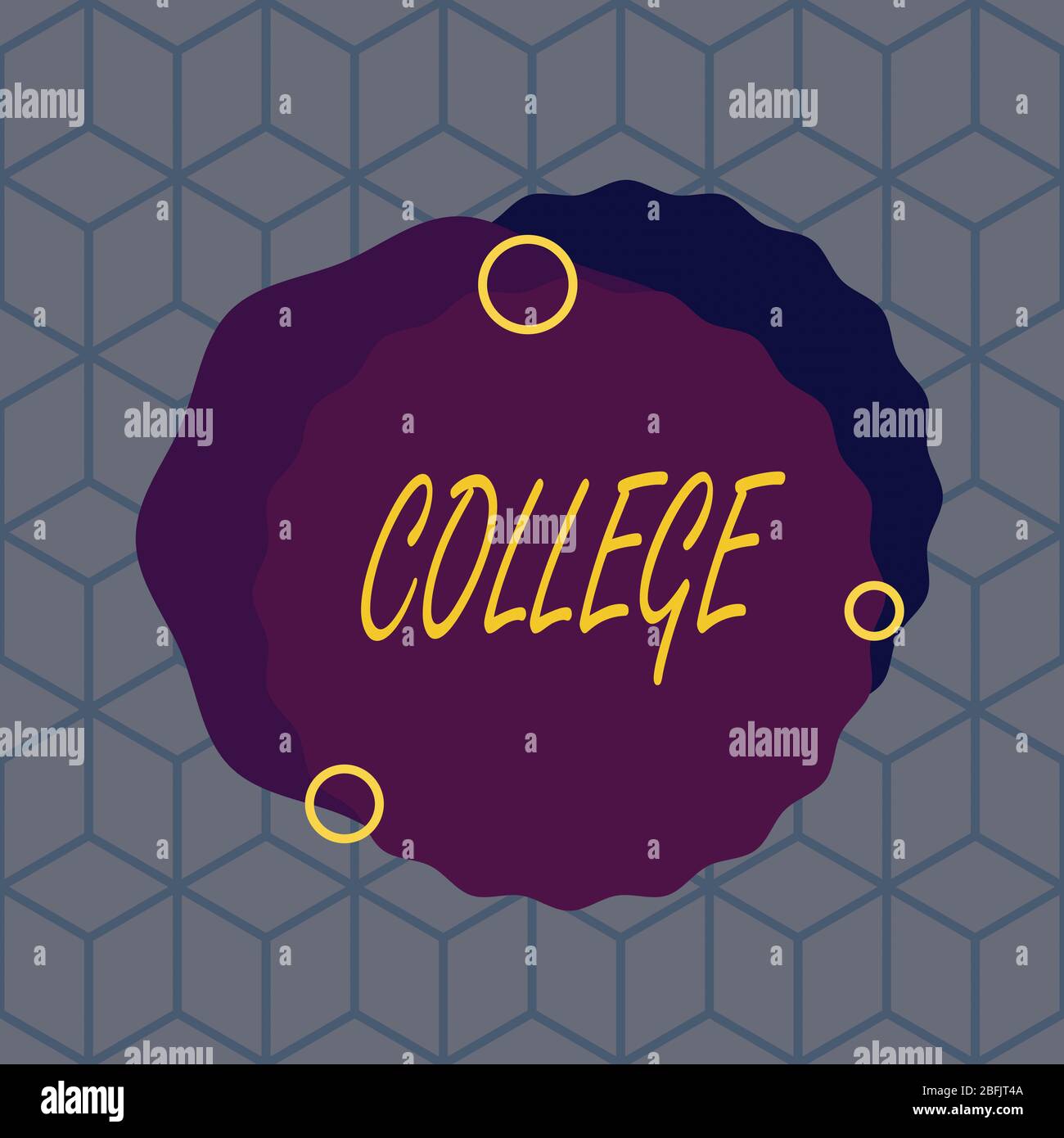 Writing note showing College. Business concept for educational ...