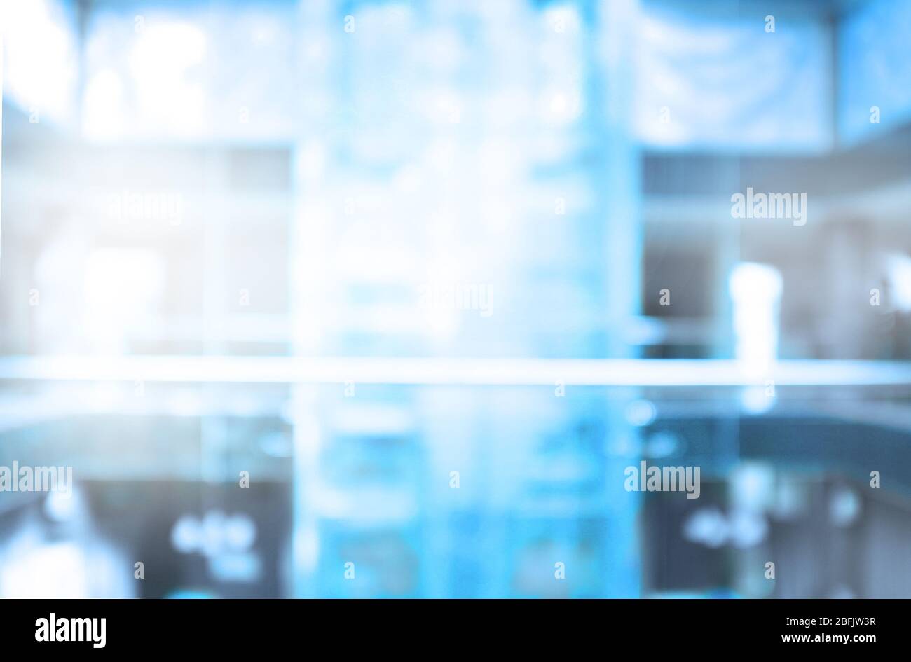 Fuzzy photo, blue tones background Stock Photo - Alamy