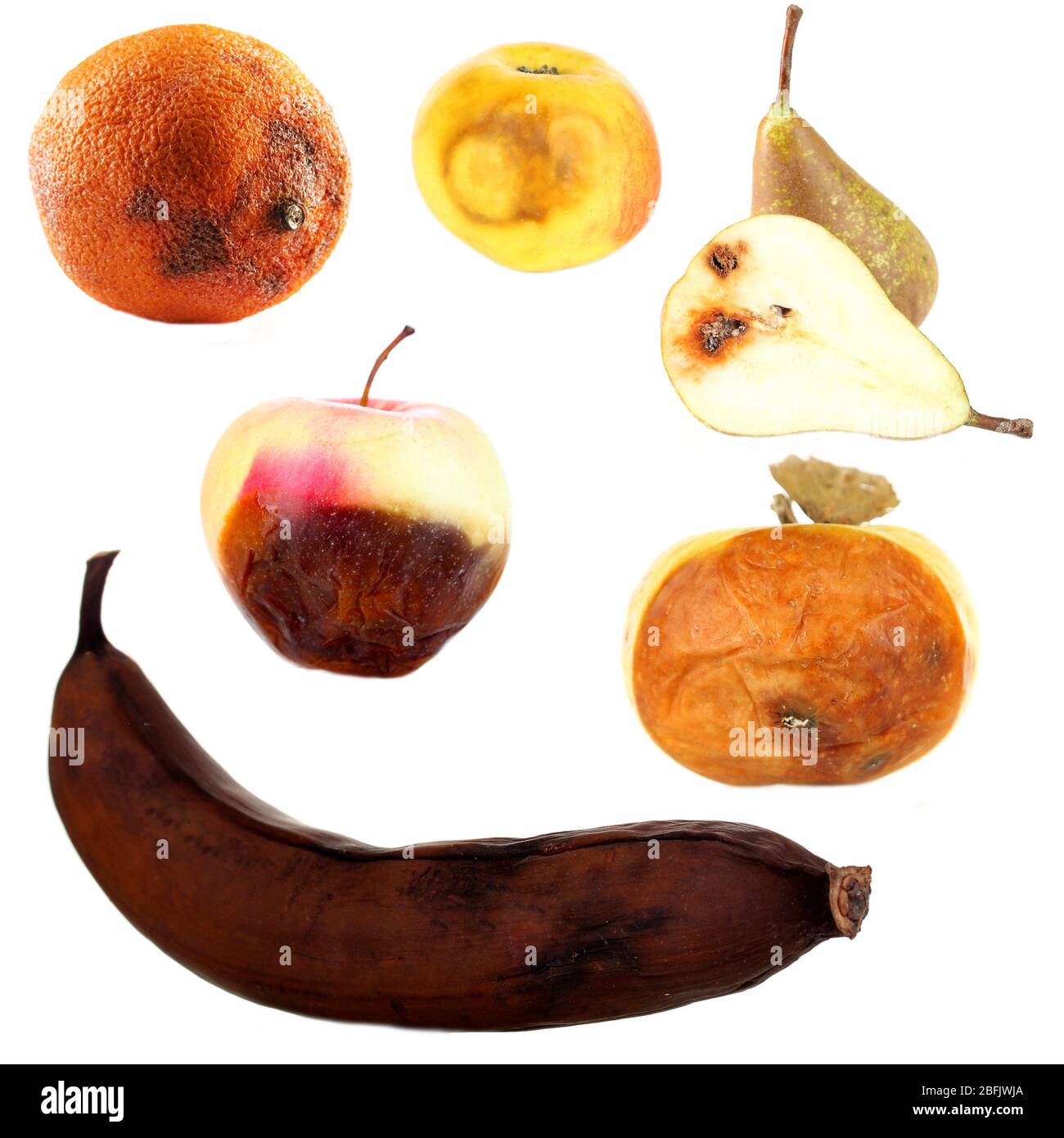 Fruit decomposition Cut Out Stock Images & Pictures - Alamy