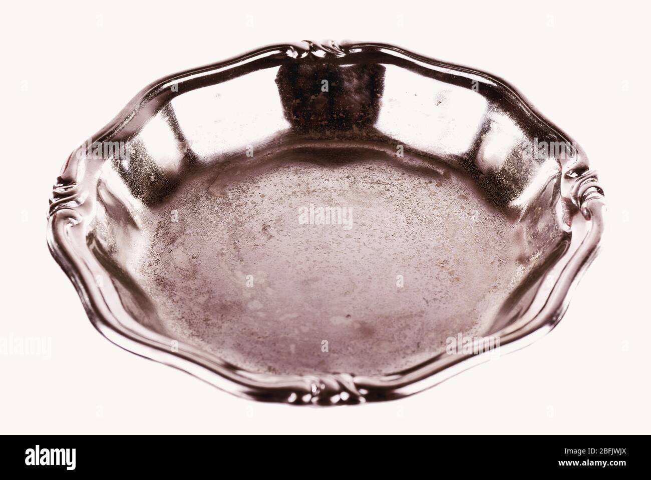 Old metal plate isolated on white Stock Photo - Alamy