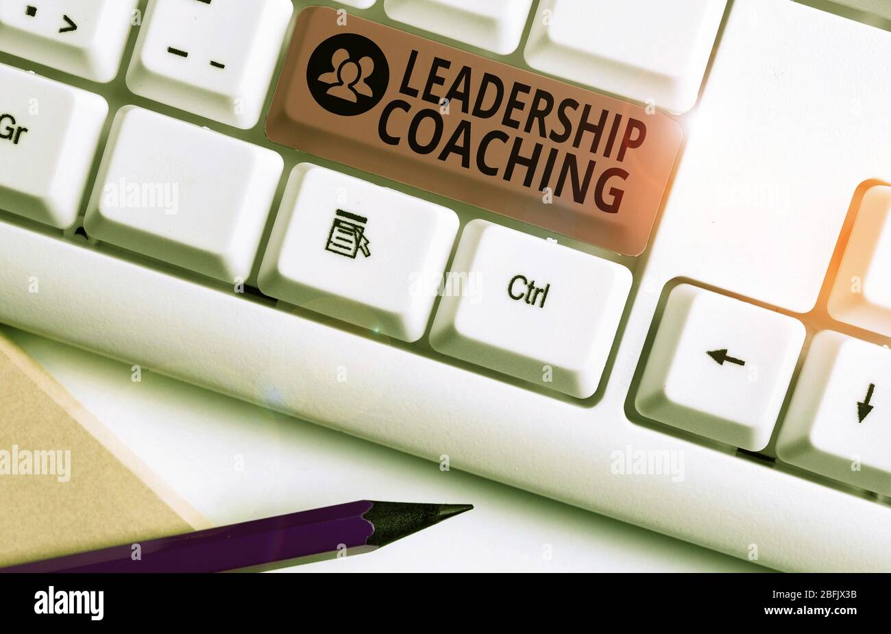 Text sign showing Leadership Coaching. Business photo showcasing ...