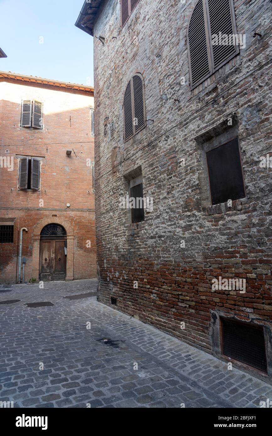 Fabriano, Ancona, Marche, Italy: historic building Stock Photo - Alamy