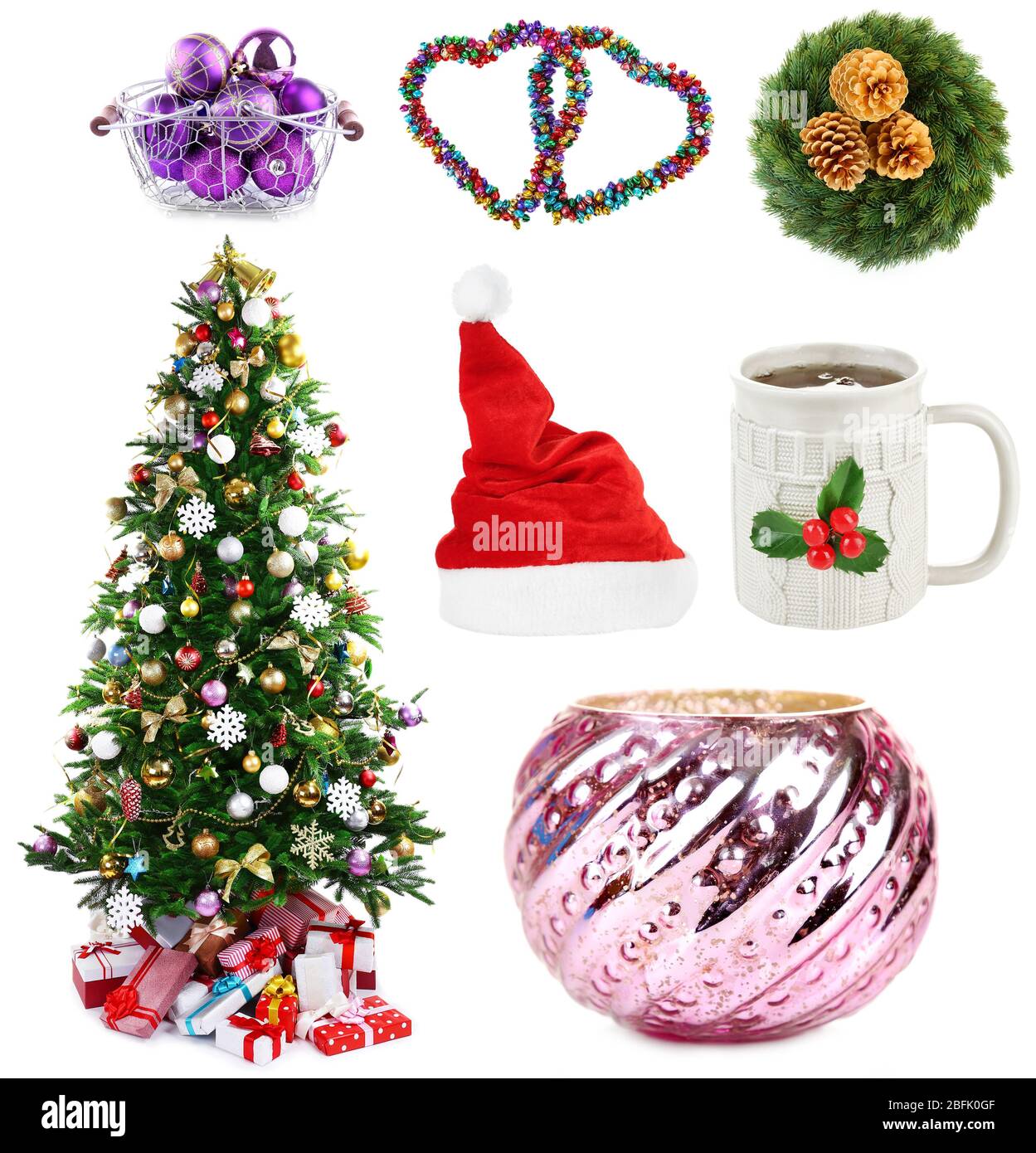 Green christmas cup hot Cut Out Stock Images & Pictures - Alamy