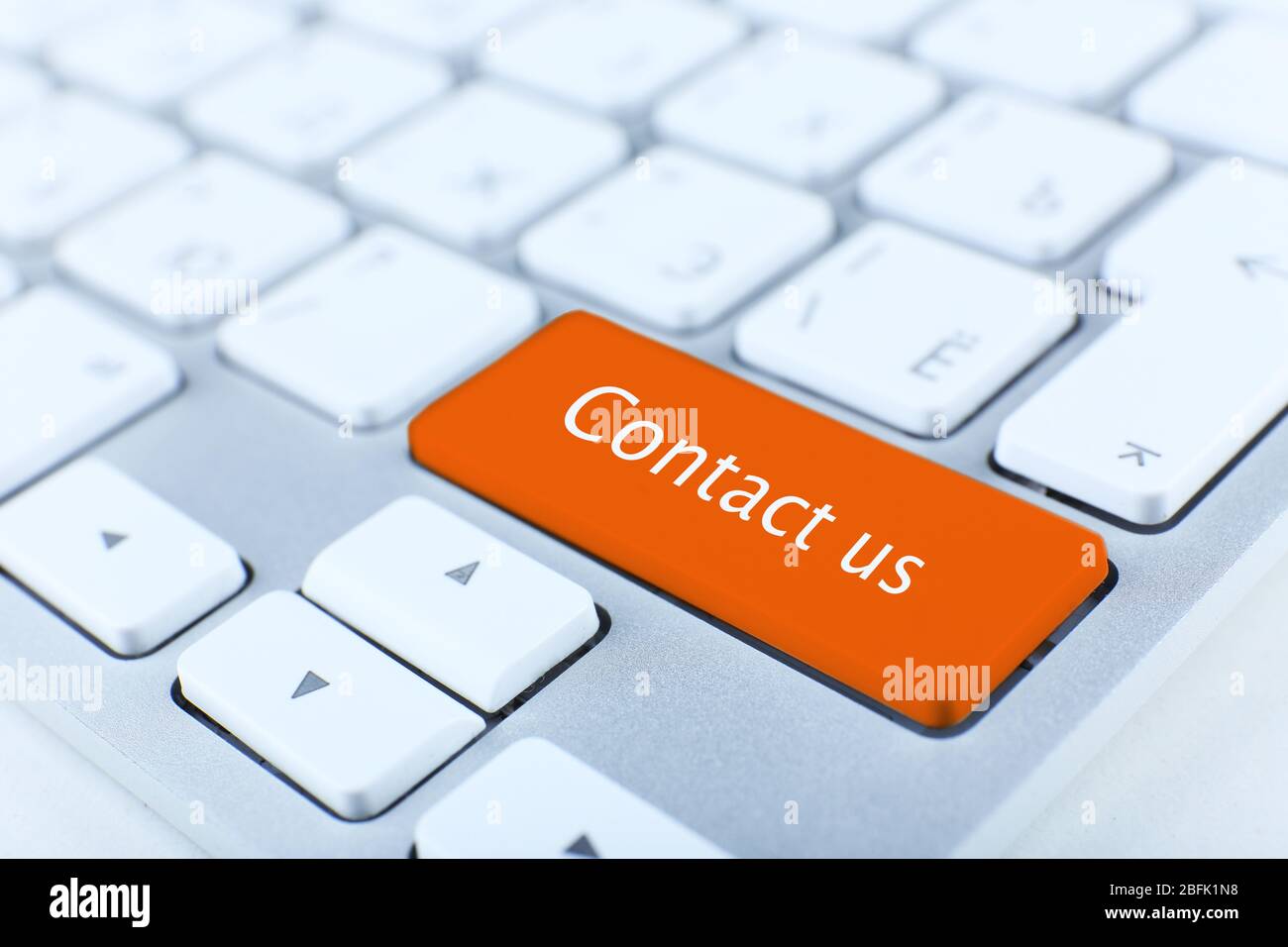 Button keyboard us contacting hi-res stock photography and images - Alamy