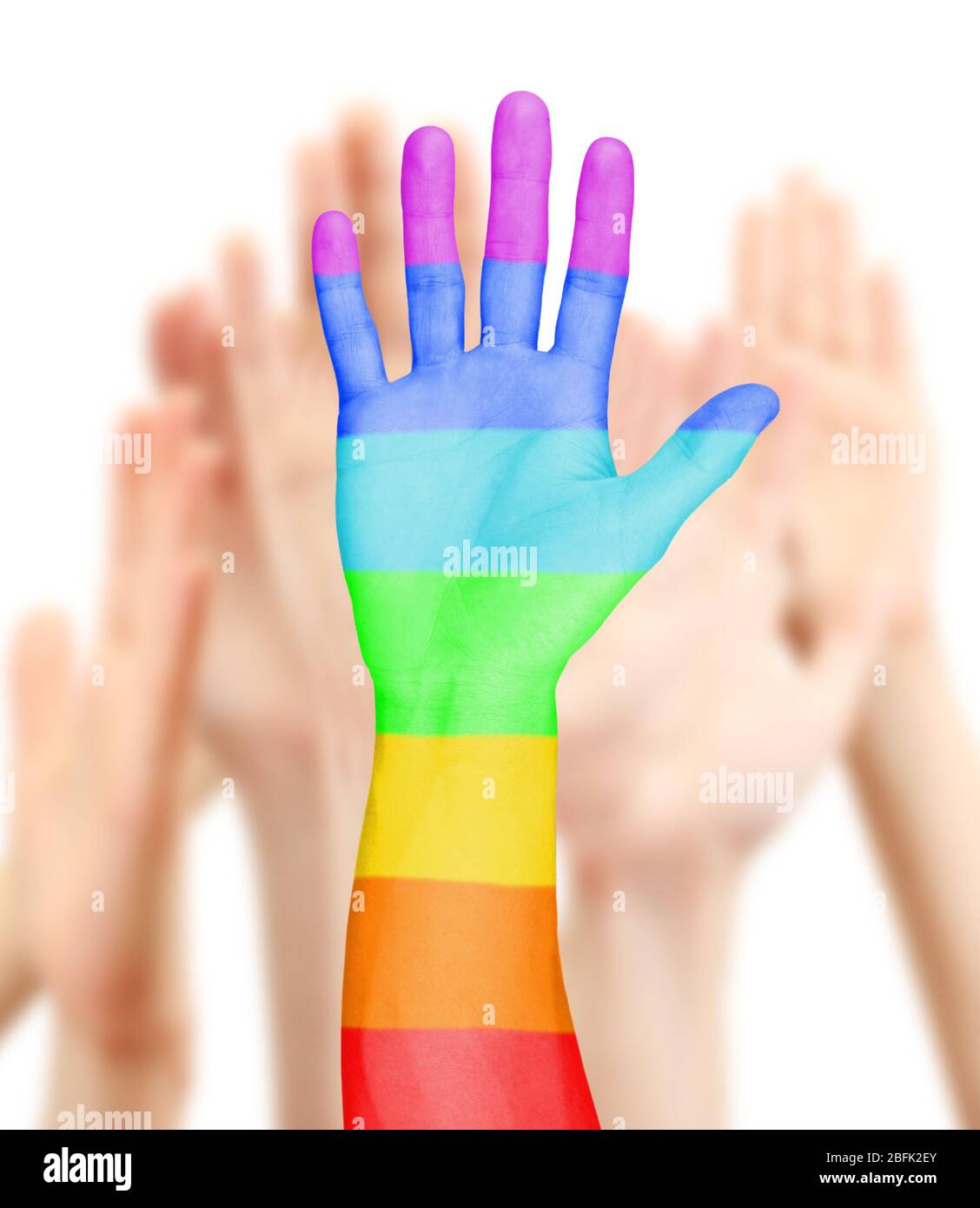 Trans woman hands hi-res stock photography and images - Alamy