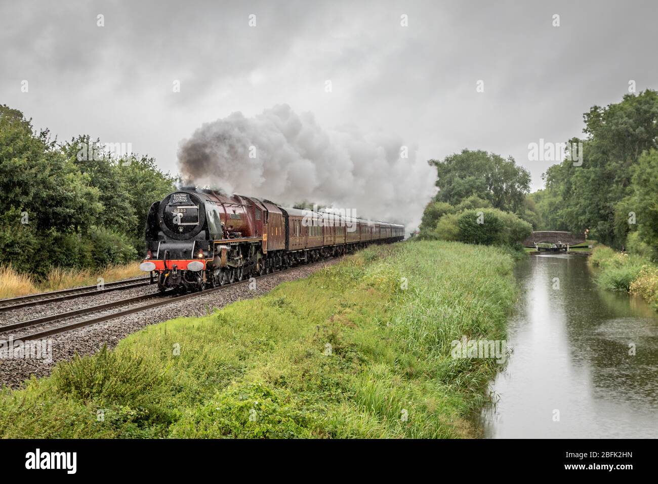 Duchess of sutherland steam locomotive hi-res stock photography and ...