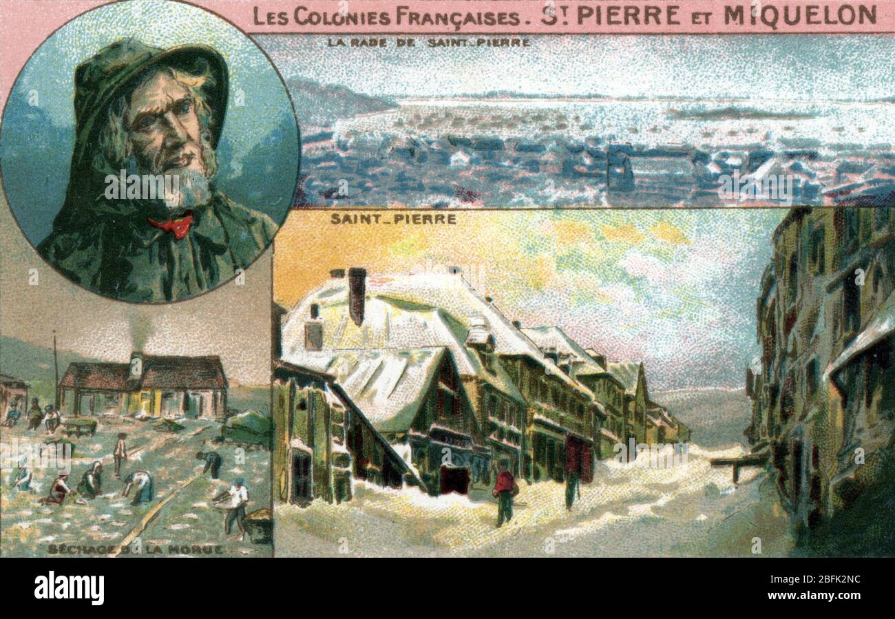 Empire colonial francais : colonies de Saint Pierre et Miquelon (French ...