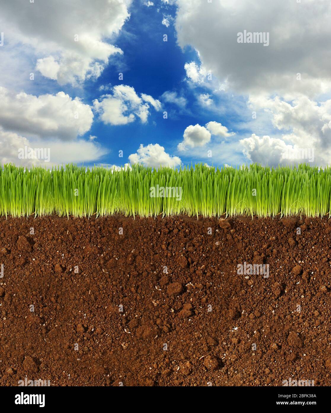 Beautiful farmland soil light blue hi-res stock photography and images ...
