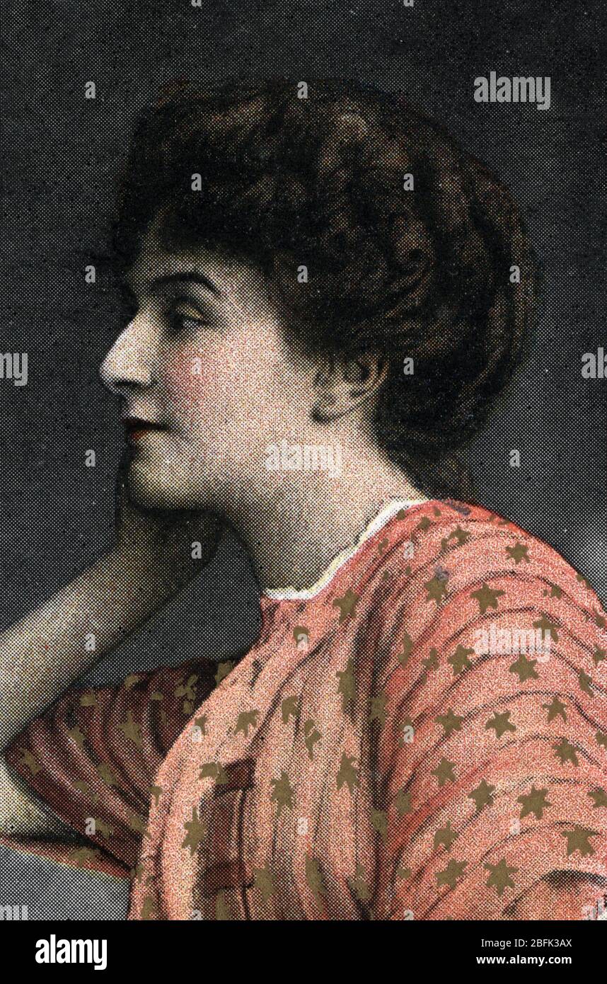 Portrait de Marie Bonaparte princesse de Grece et de Danemark (1882 ...