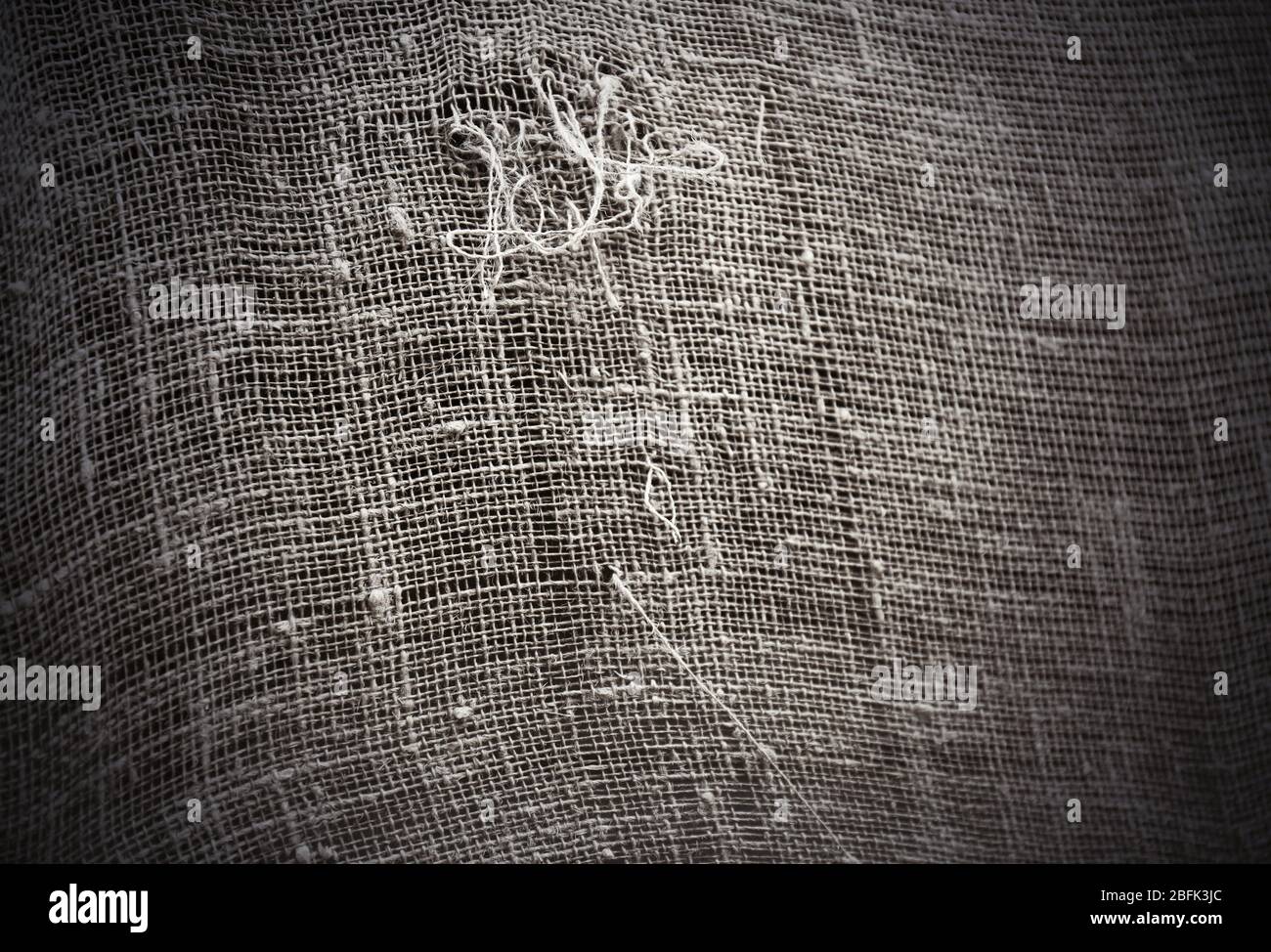 Old burlap texture Stock Photo - Alamy