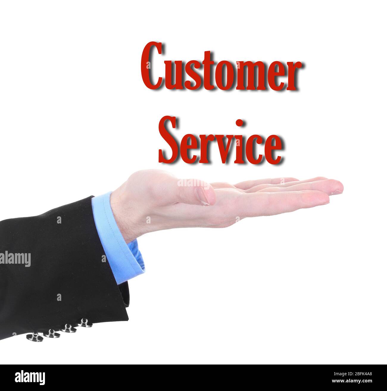 Service quality improvement Cut Out Stock Images & Pictures - Alamy