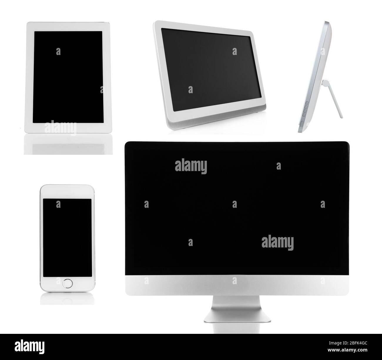 Collage tablets phone hi-res stock photography and images - Alamy