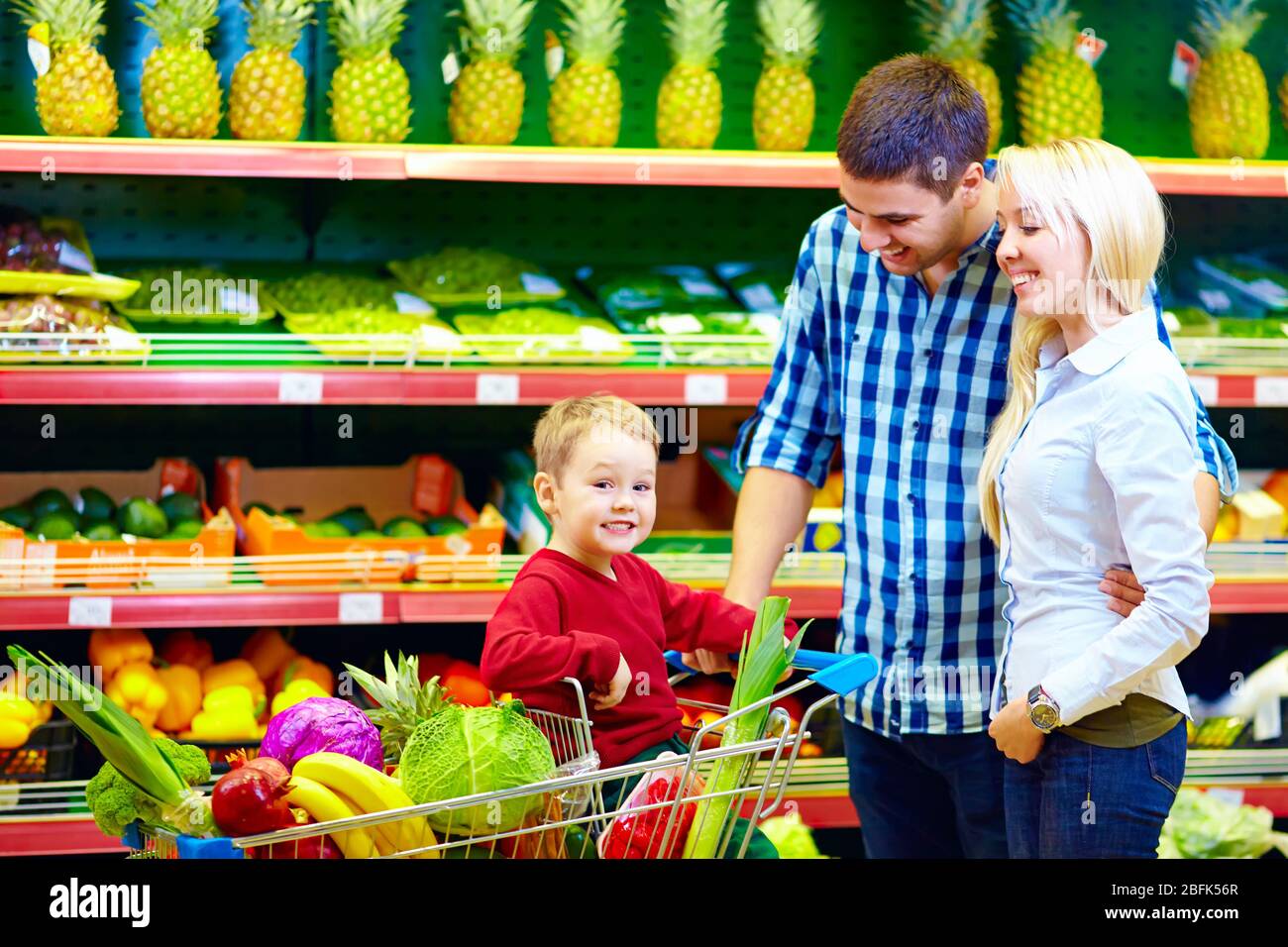 Healthy Food Shopping For Families