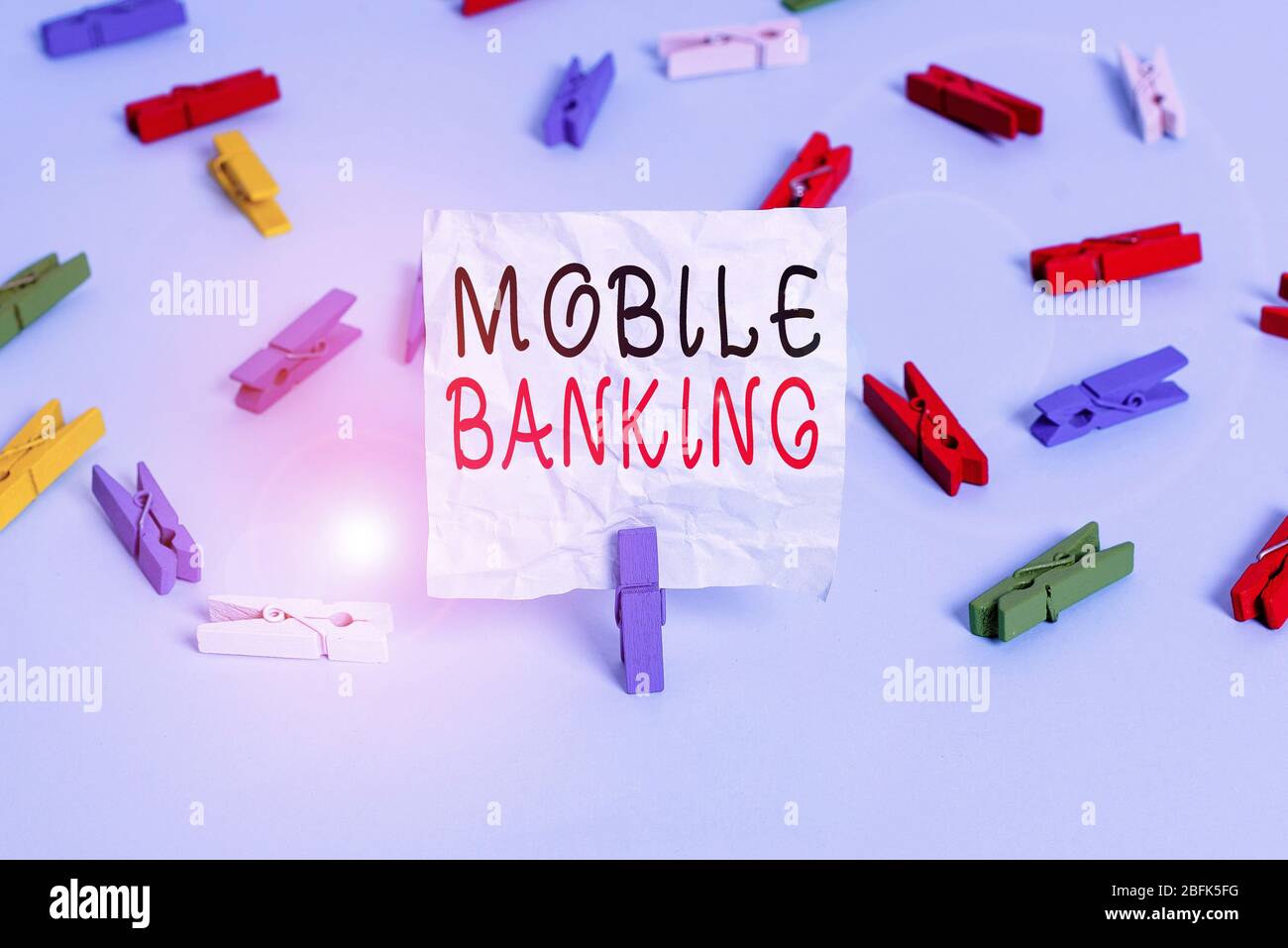 Conceptual hand writing showing Mobile Banking. Concept meaning use of ...