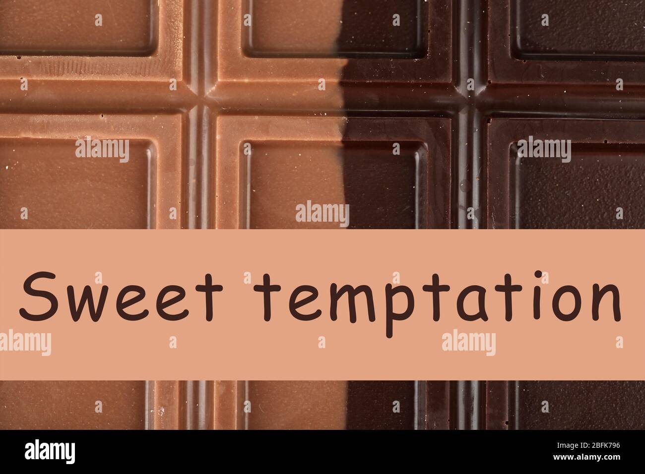 Space for your text on chocolate bar background Stock Photo - Alamy