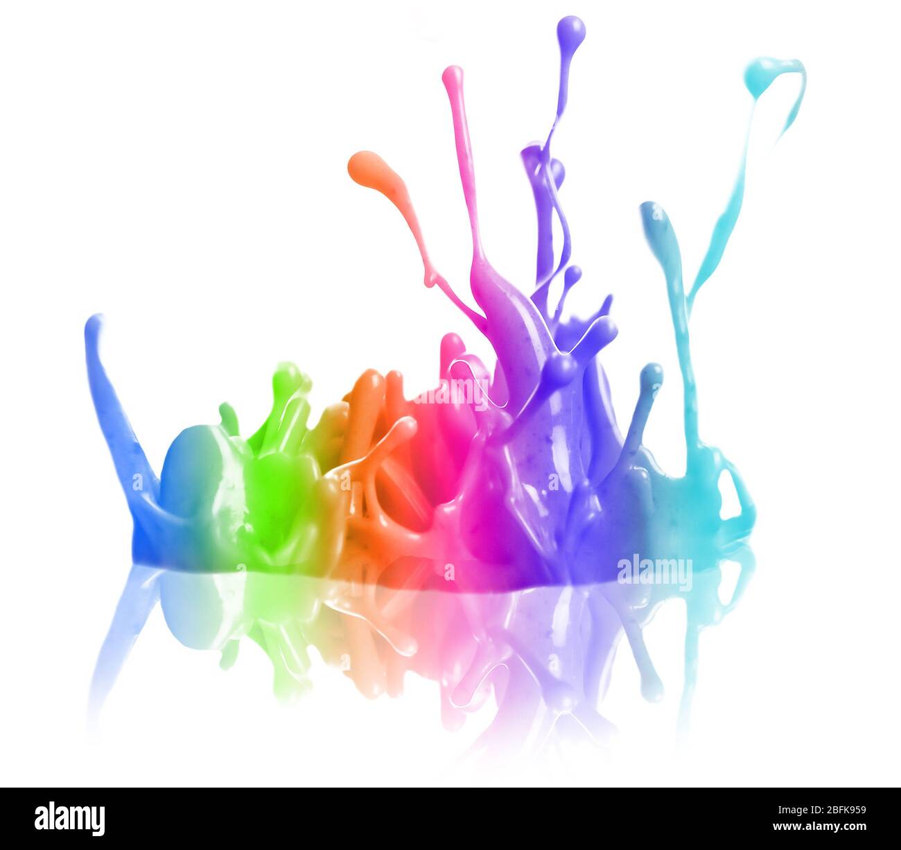 Explosions color background Cut Out Stock Images & Pictures - Alamy