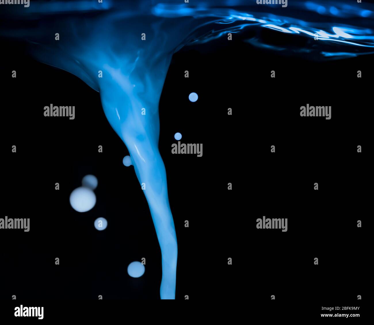 The blue typhoon Stock Photo - Alamy