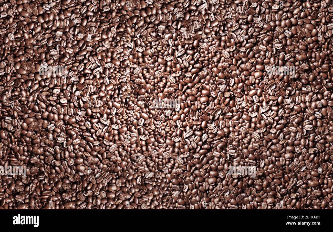 Coffee beans background Stock Photo - Alamy