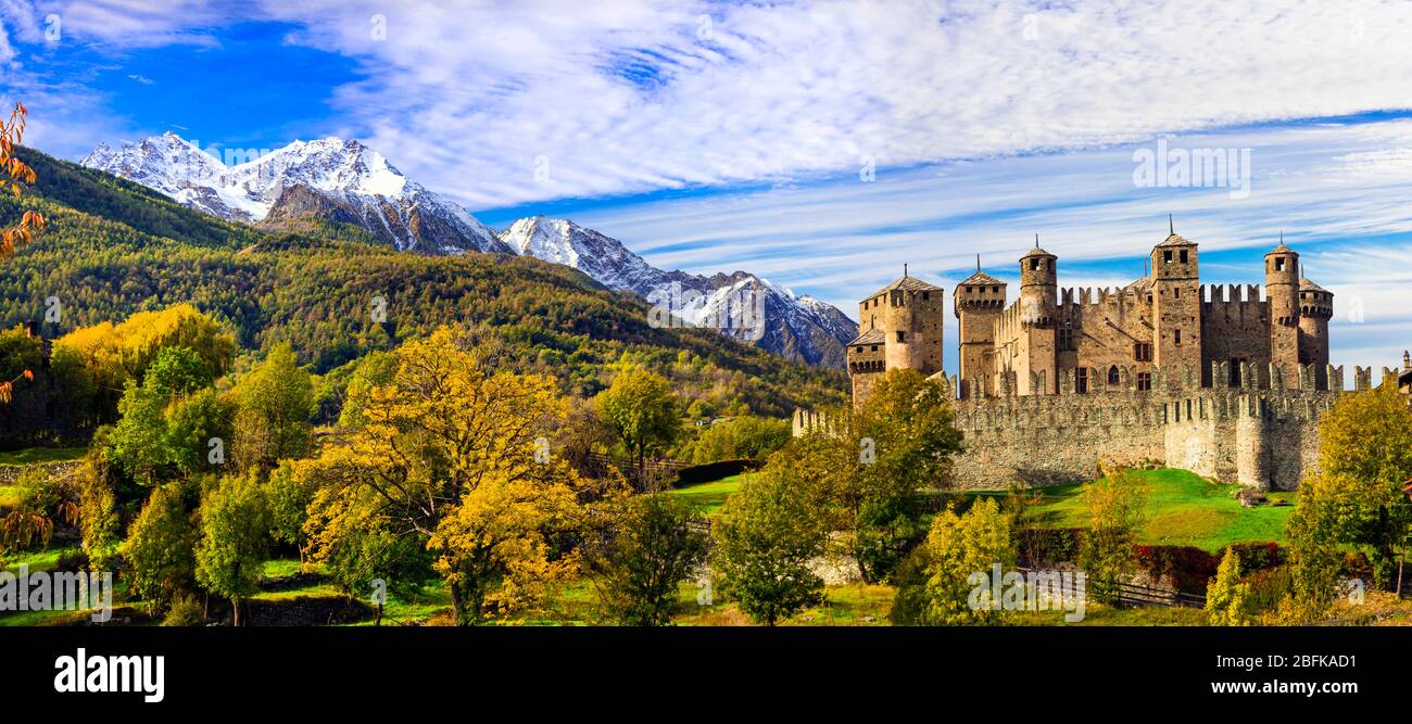 Fenis tourist hi-res stock photography and images - Alamy