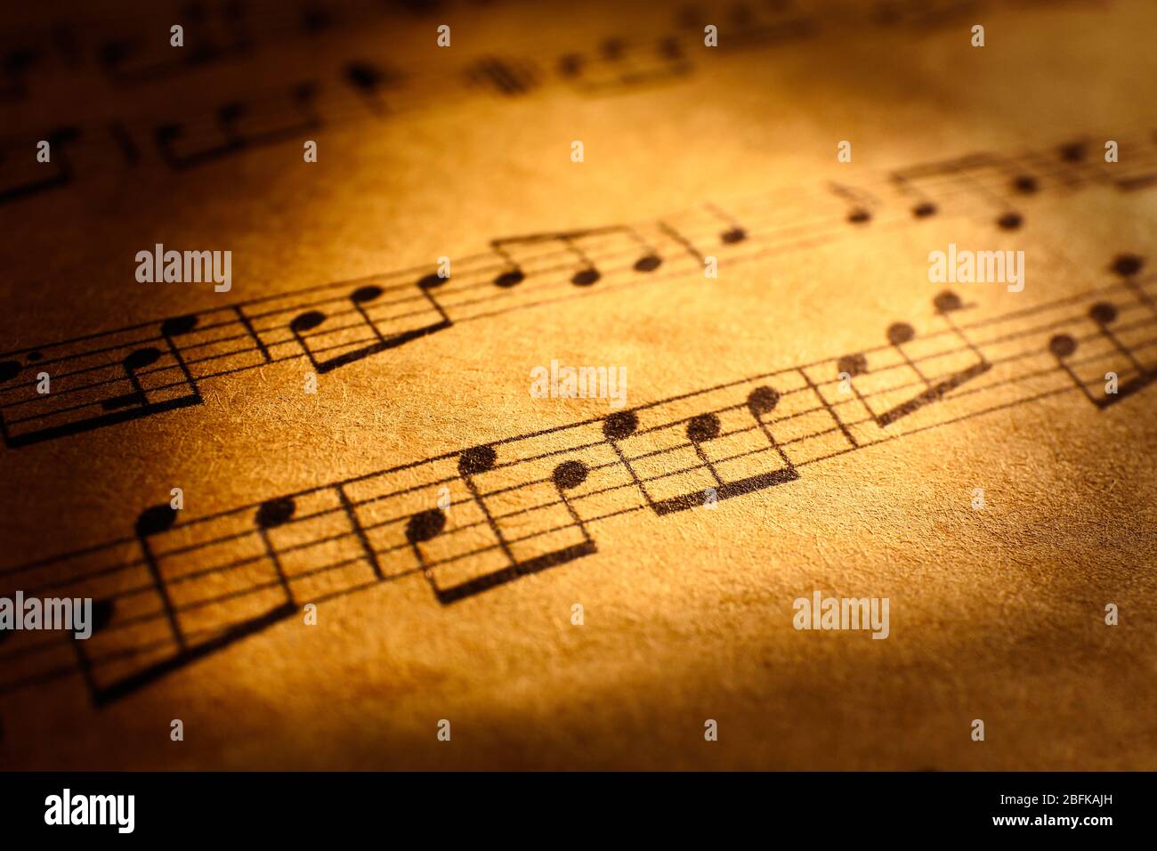 Music notes background hi-res stock photography and images - Alamy