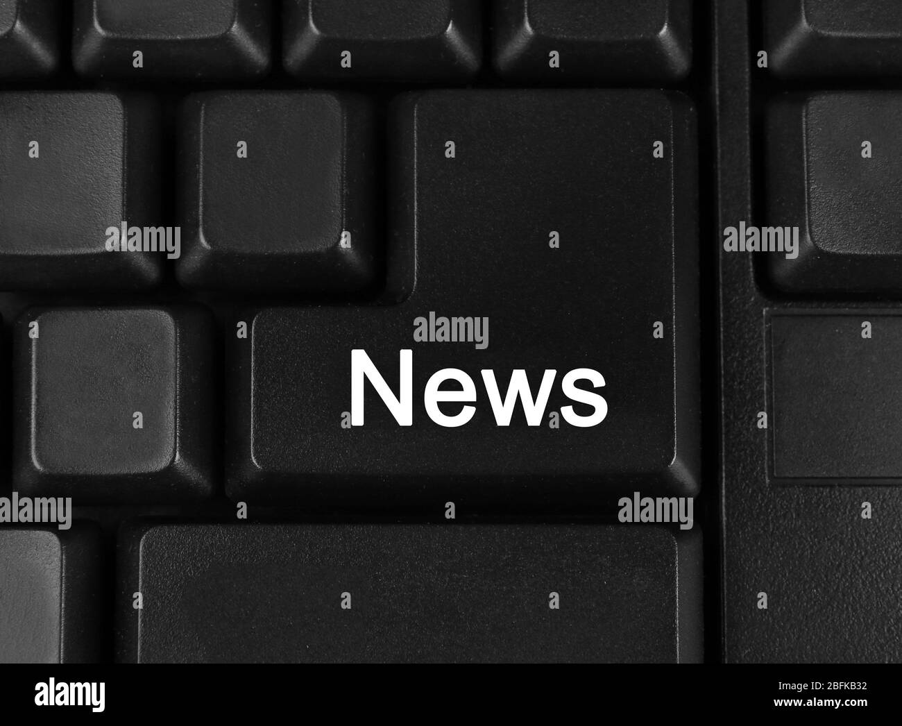 News keyboard hi-res stock photography and images - Alamy
