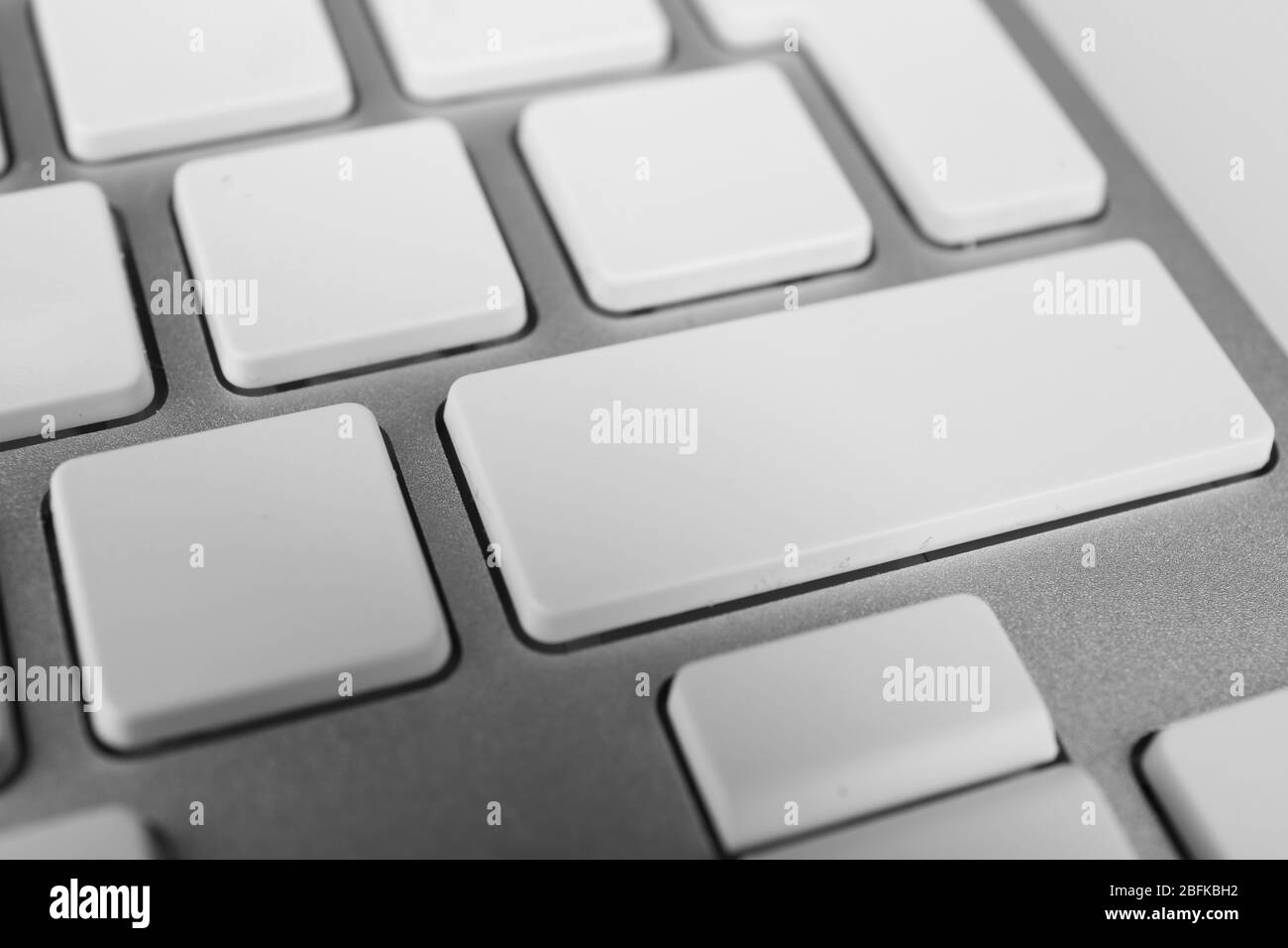 Close up macro view keyboard Black and White Stock Photos & Images - Alamy