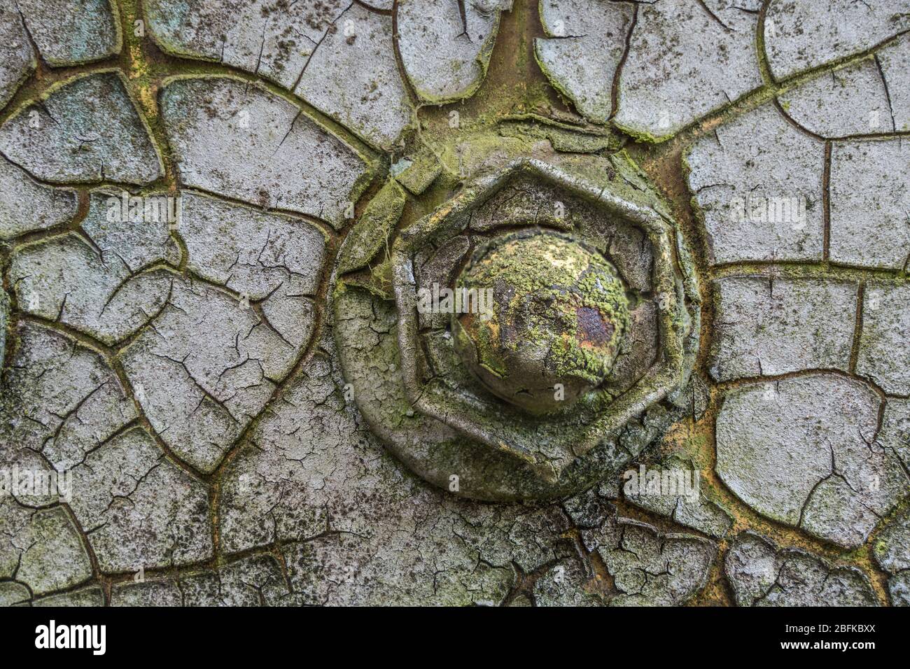 Weathered screws on a railway bridge Stock Photo - Alamy