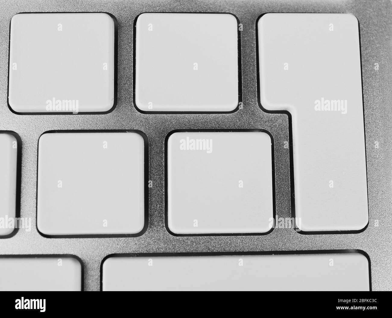 Close up macro view keyboard Black and White Stock Photos & Images - Alamy