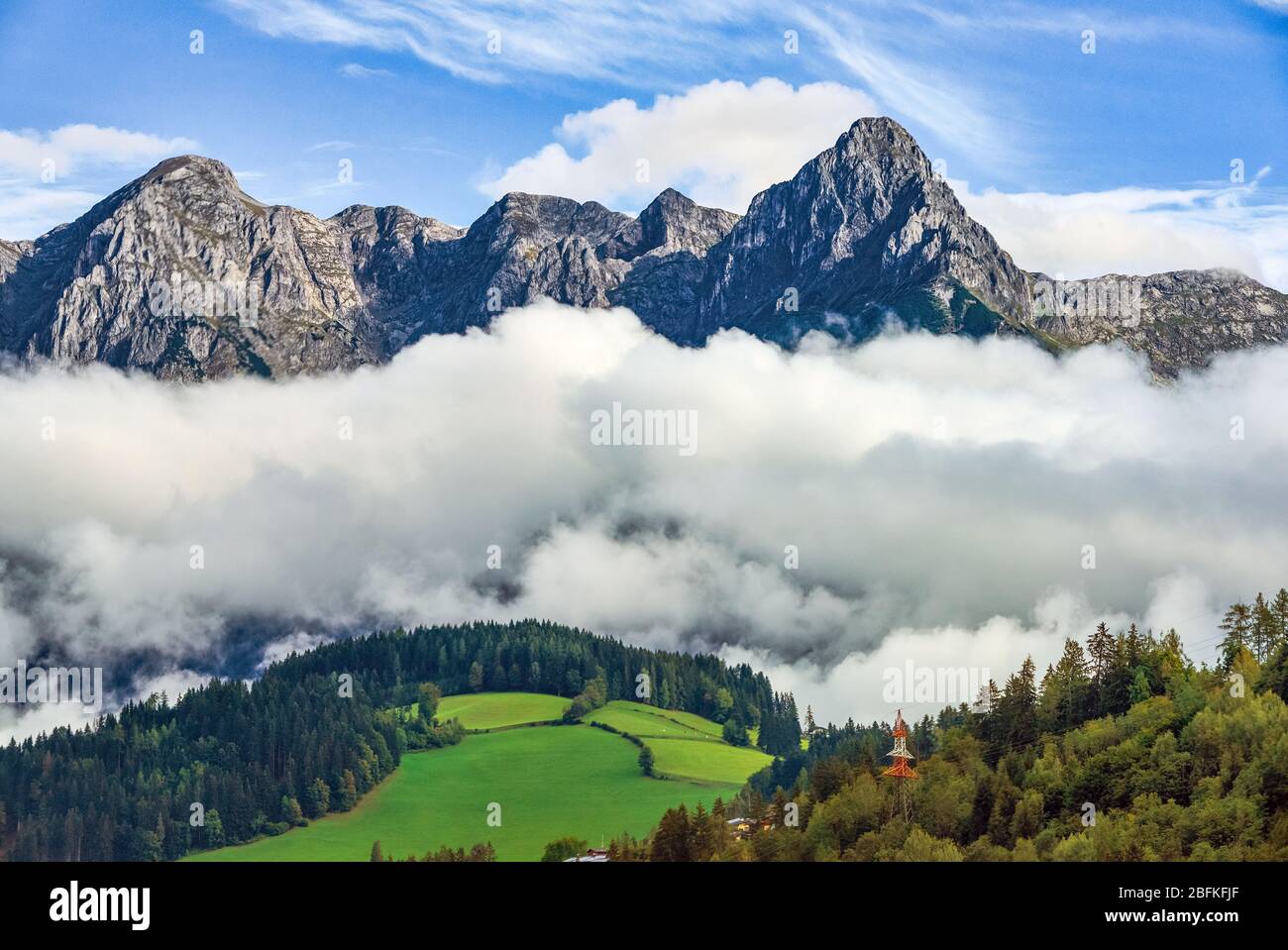 Wonderful landscape in the austrian alps hi-res stock photography and ...