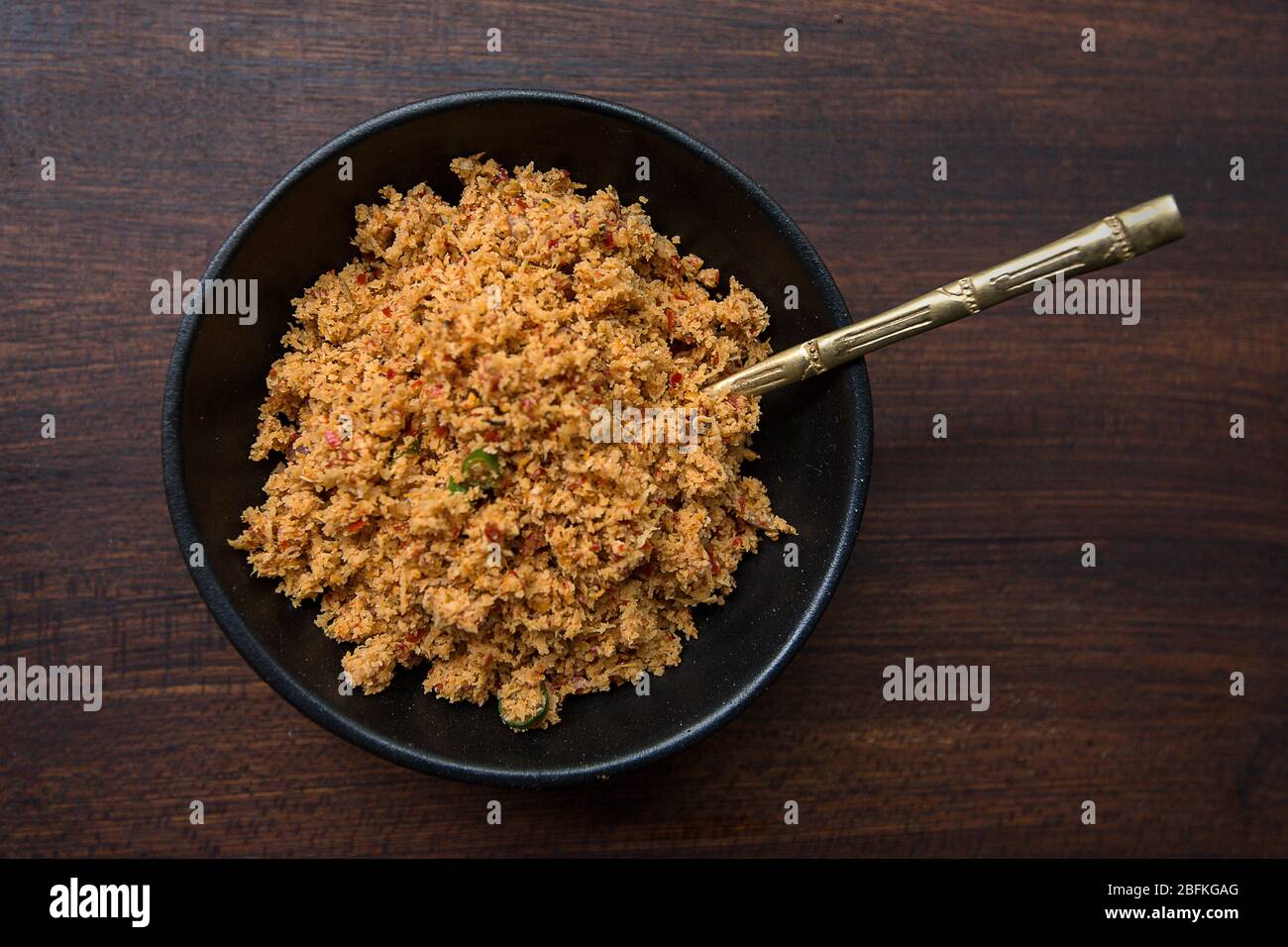 Sri Lankan food - Pol Sambol (Coconut Sambol Stock Photo - Alamy