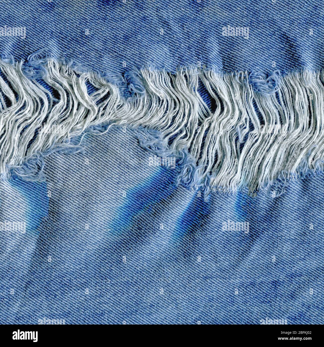 Denim jeans with old torn. Jeans torn denim texture. Denim jeans ripped ...