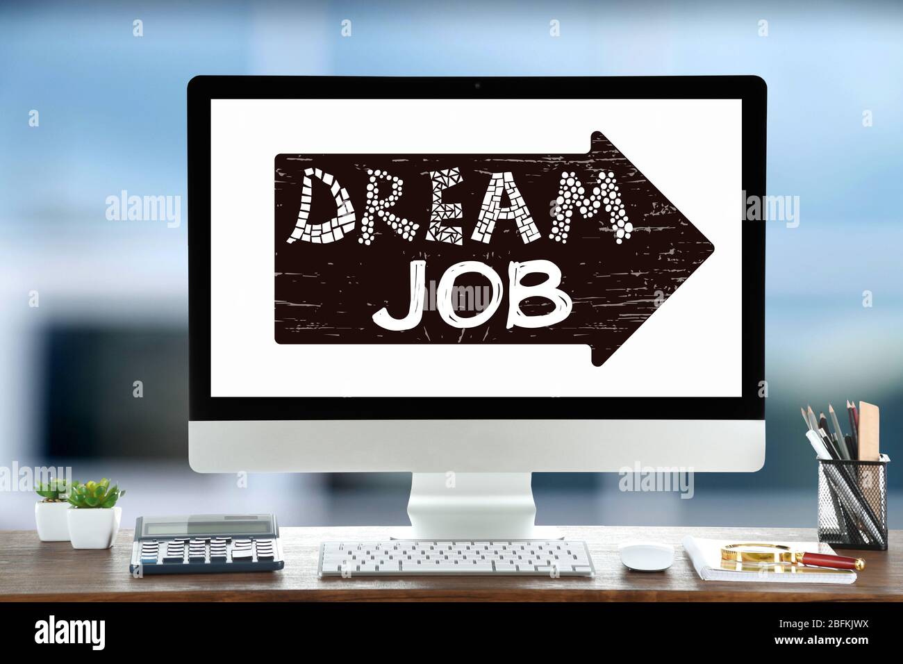 Dream job concept Stock Photo - Alamy