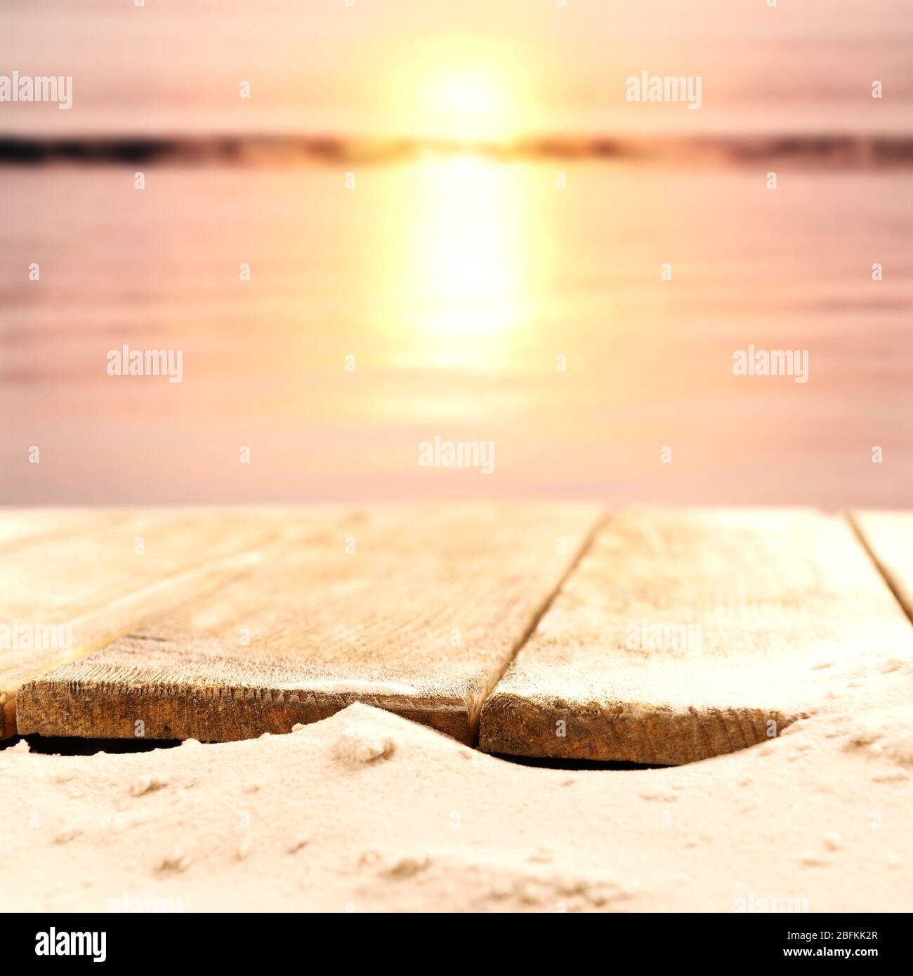 Sandy wood planks background closeup hi-res stock photography and ...