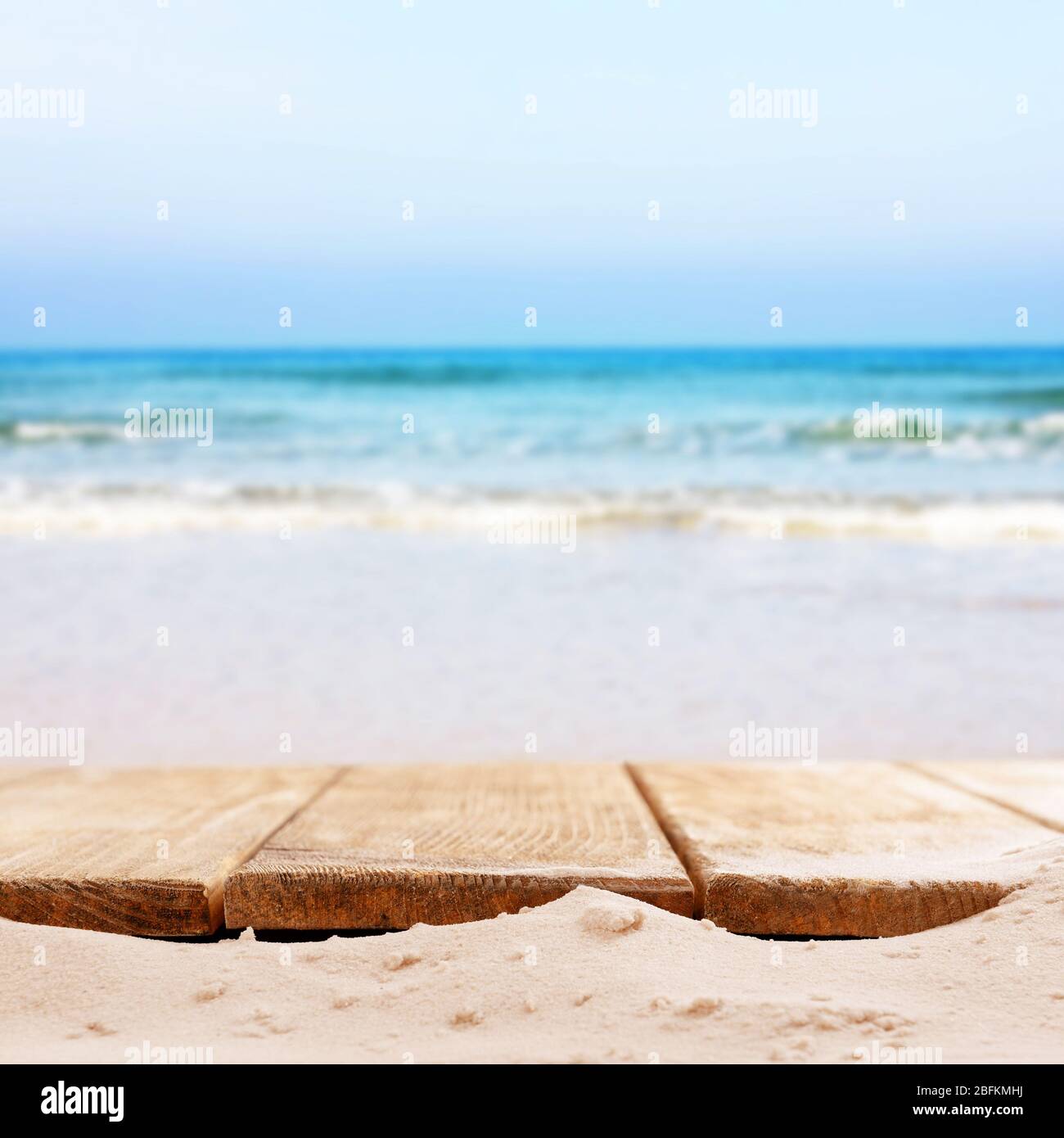 Sandy wood planks background closeup hi-res stock photography and ...