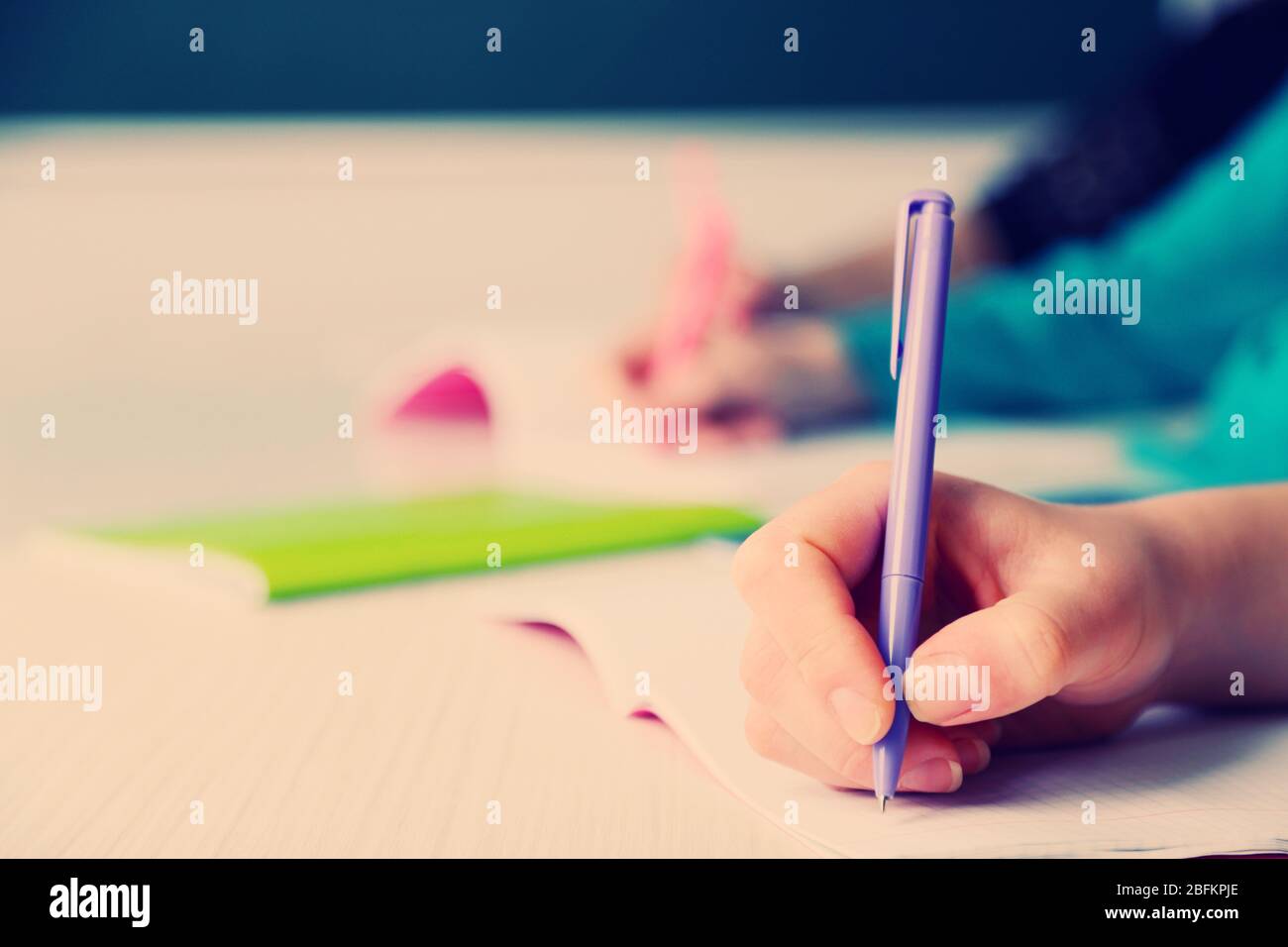 Hands of students at school, close up Stock Photo - Alamy