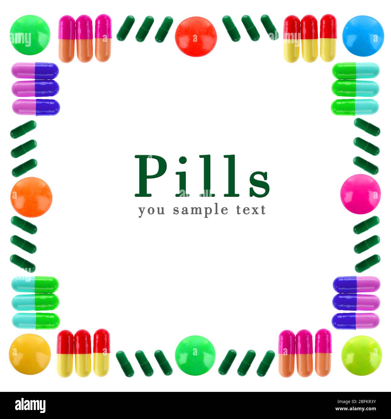 Pill Border Clipart