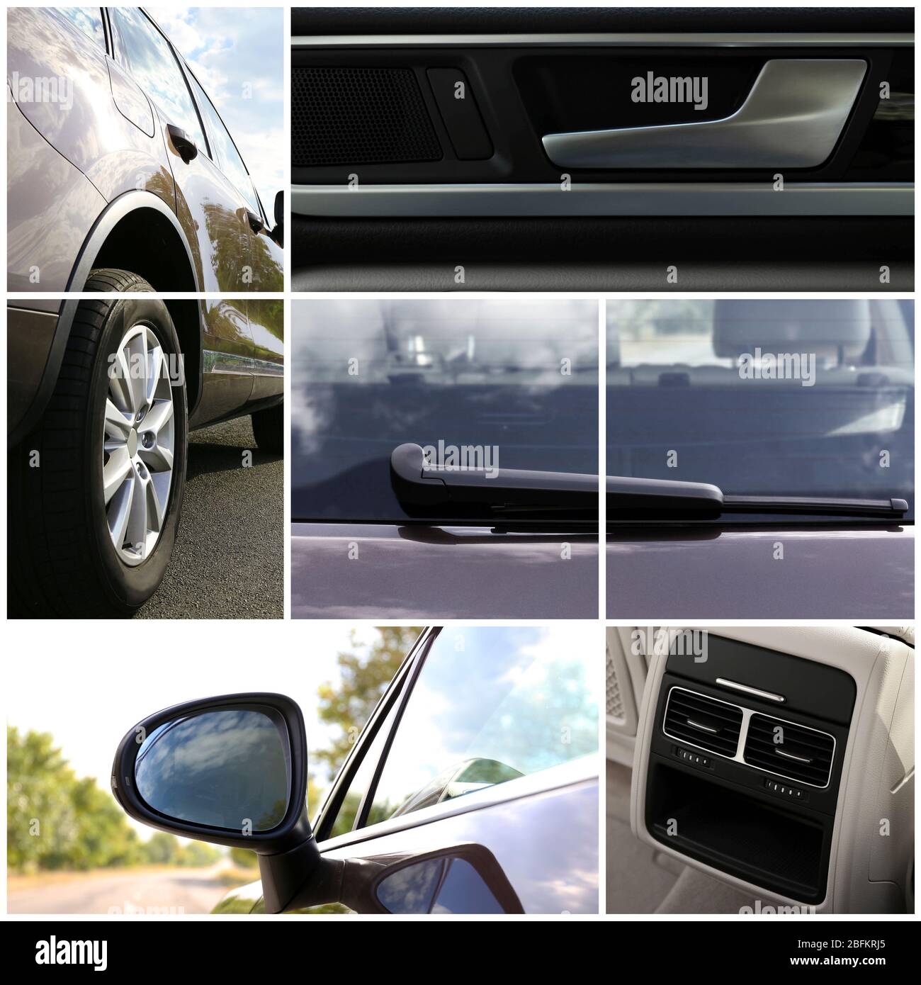 Car dashboard interior detail Cut Out Stock Images & Pictures - Alamy